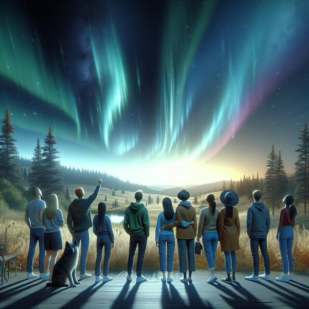 Northern Lights Dazzle Columbia, S.C. - A Celestial Show!